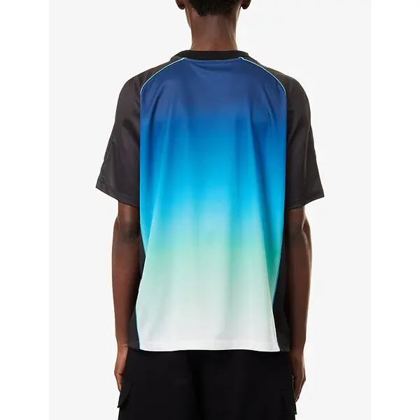 Casablanca Gradient Football Mesh T-shirt