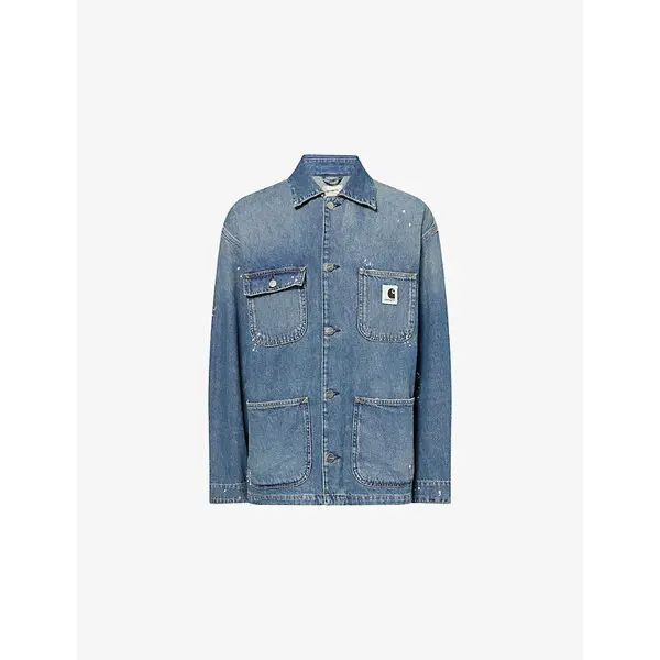 Carhartt Work In Progress Denim Chore Jacket - Blue