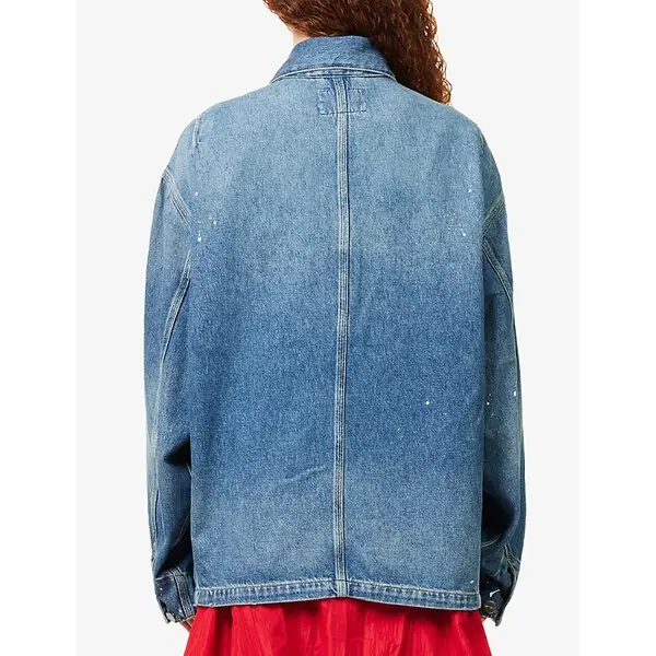 Carhartt Work In Progress Denim Chore Jacket - Blue