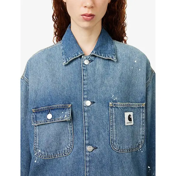 Carhartt Work In Progress Denim Chore Jacket - Blue