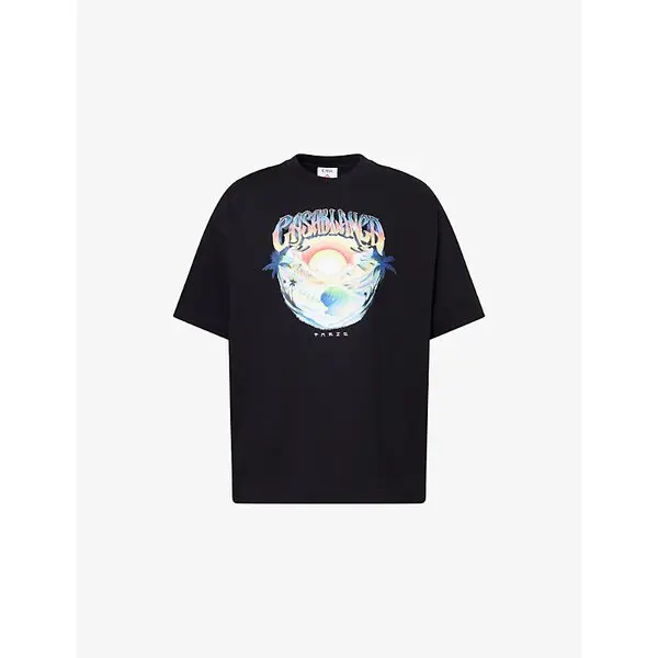 Casablanca Oversized Casa Sunset Cotton T-shirt