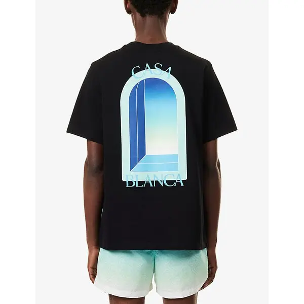 Casablanca Classic Arch Cotton T-shirt