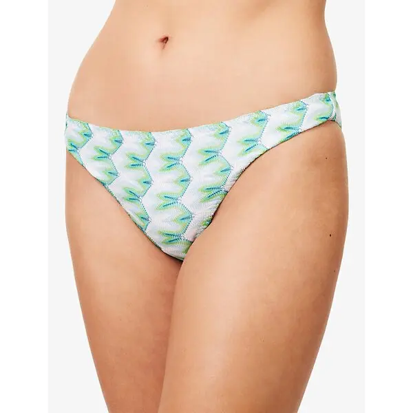 Missoni One-shoulder Bikini Set