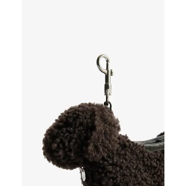 ANYA HINDMARCH Dog Poo Shearling Bag Charm