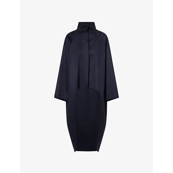 Alaïa Asymmetric Cashmere Coat