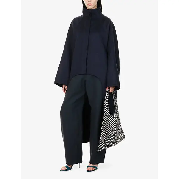 Alaïa Asymmetric Cashmere Coat