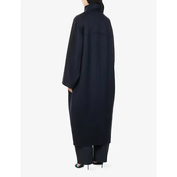 Alaïa Asymmetric Cashmere Coat