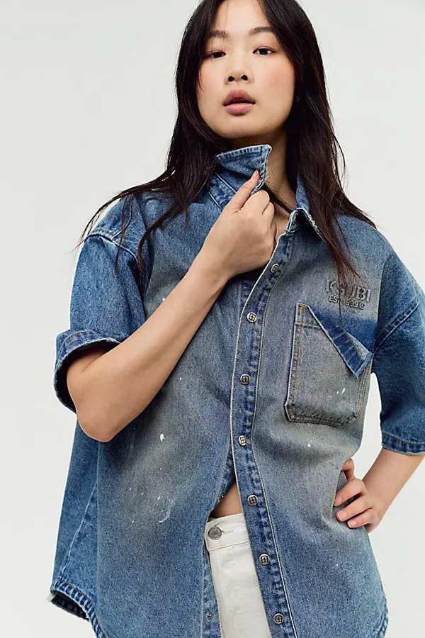 Ksubi Oversized Denim Shirt