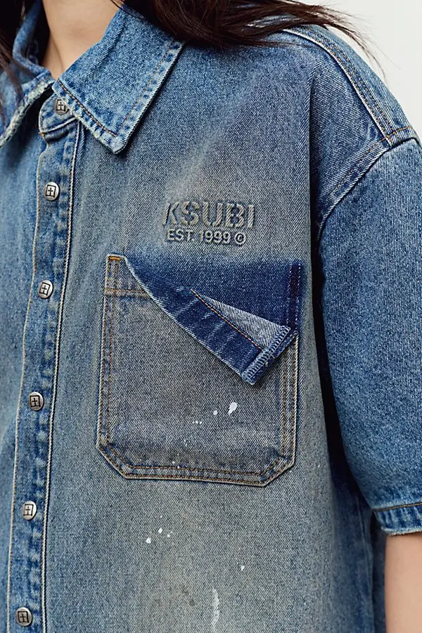Ksubi Oversized Denim Shirt