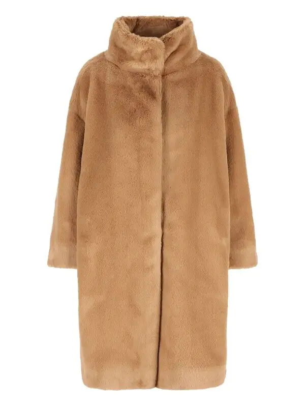 Herno High-neck Faux-fur Coat