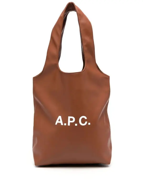 A.p.c. Ninon Tote Bag - Brown