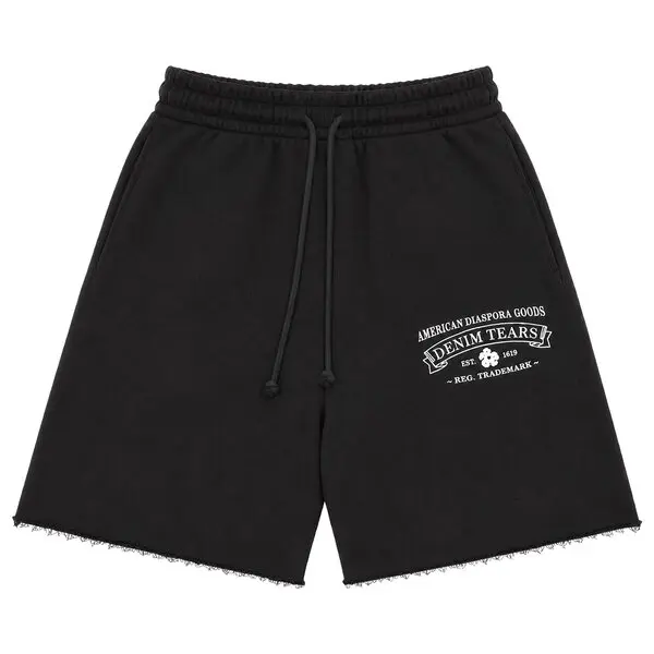 DENIM TEARS Adg Sweatshorts /white