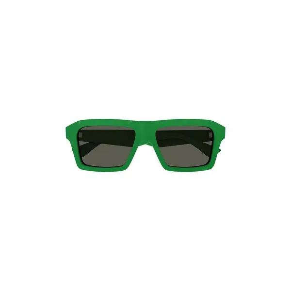 Bottega Veneta Square Frame Sunglasses - Green