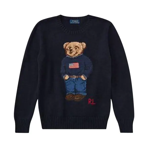 Polo Ralph Lauren Polo Bear Sweater 'navy