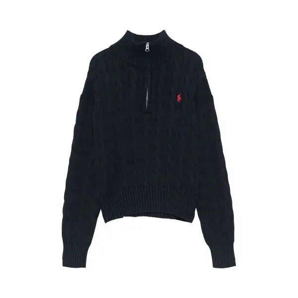 Polo Ralph Lauren Cable Knit Quarter Zip Sweater