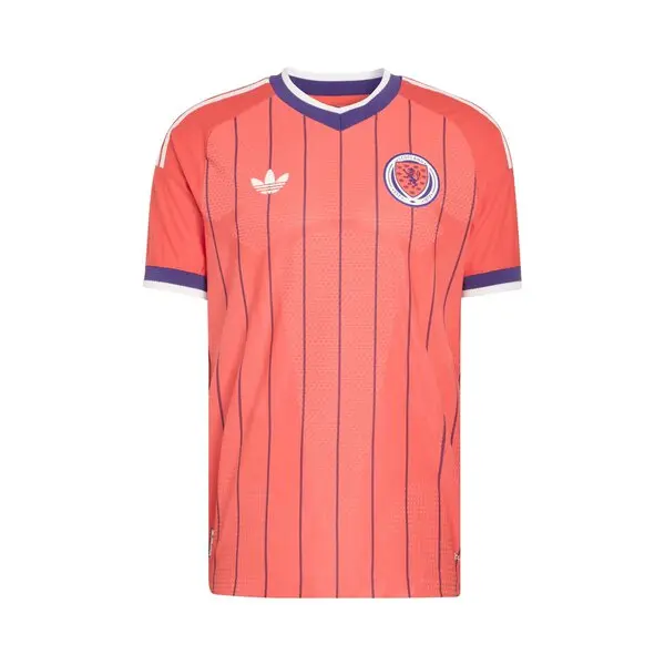 Adidas Scotland 26 Authentic Away Jersey 'trace Scarlet