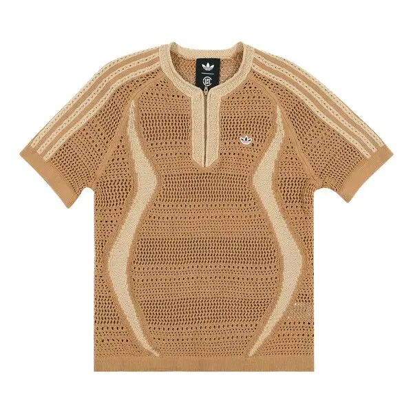 Adidas X Clot Knitted Jersey Edc 'cardboard - Tan
