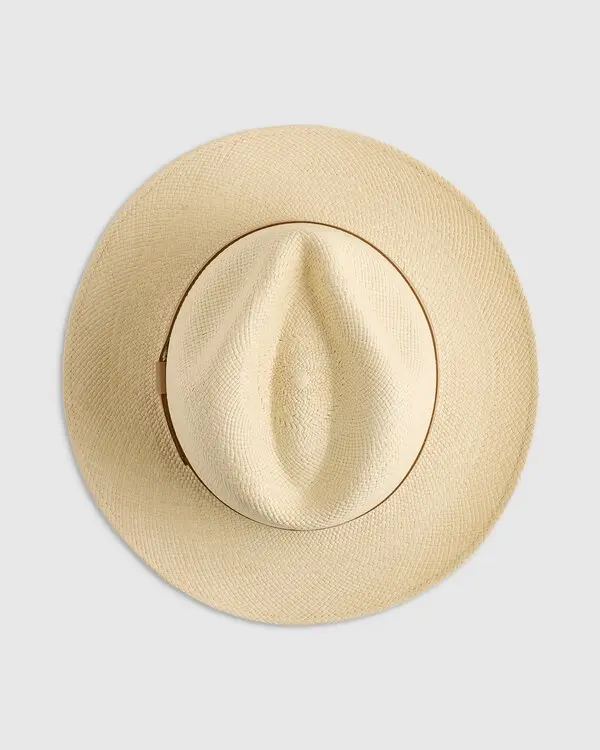 Quince Toquilla Straw Panama Hat - Natural