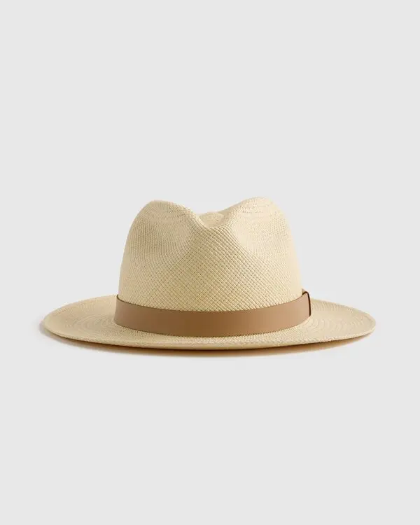 Quince Toquilla Straw Panama Hat - Natural