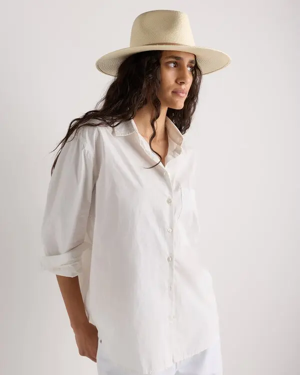 Quince Toquilla Straw Wide Brim Panama Hat