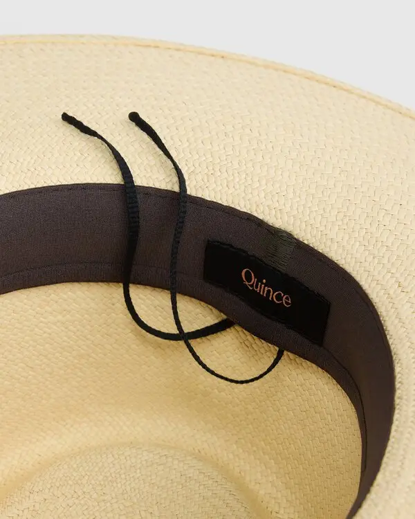 Quince Toquilla Straw Wide Brim Panama Hat