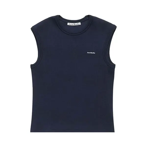 Acne Studios Logo Muscle T-shirt 'navy