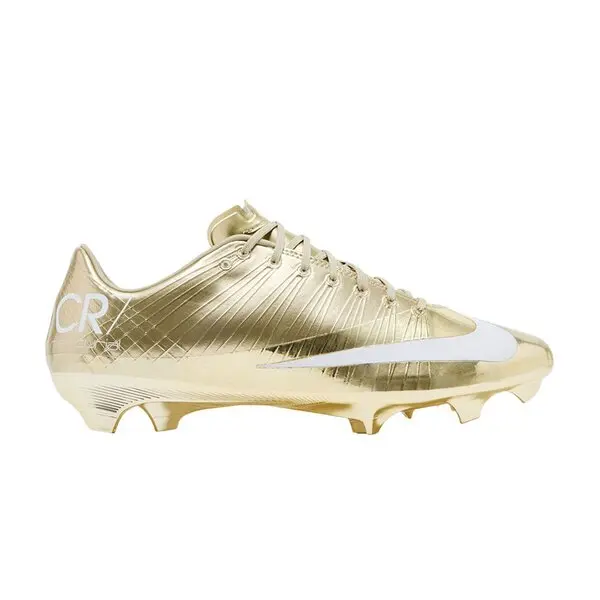 Nike Cristiano Ronaldo X Mercurial Superfly 1 Rgn Metallic Gold Star - Black