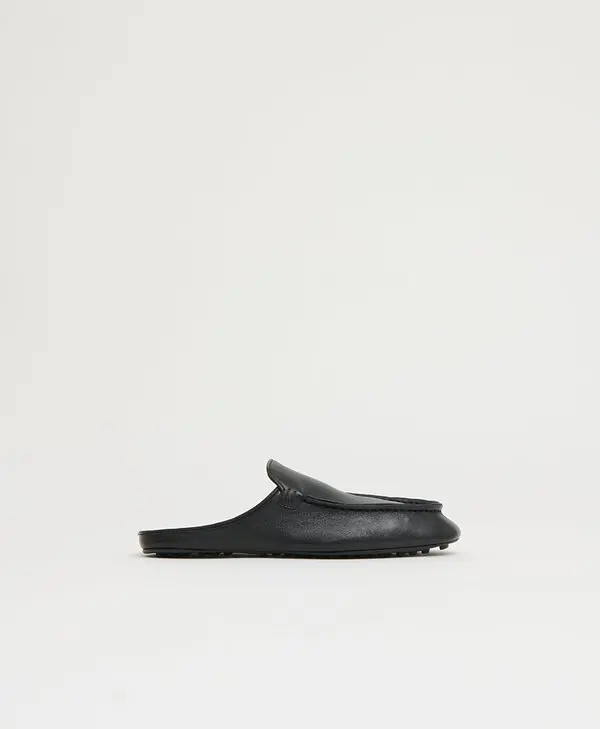 MANSUR GAVRIEL Moccasin Mule - Black