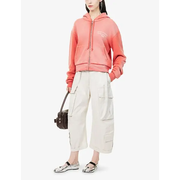 Acne Studios Pama Cropped Cotton Trousers