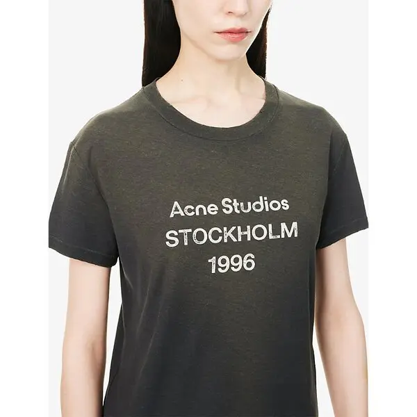 Acne Studios Etza 1996 Logo Cotton-blend T-shirt