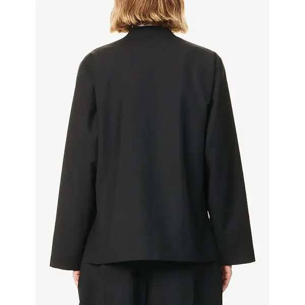 ROHE FRAMES Róhe Frames Pankou Knotted Wool-blend Jacket
