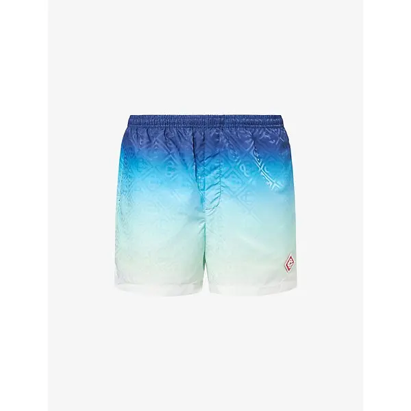 Casablanca Gradient Jacquard Woven Swim Shorts