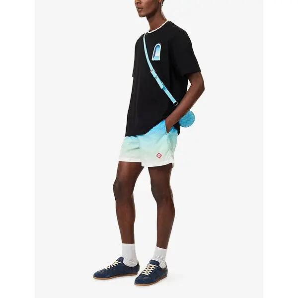 Casablanca Gradient Jacquard Woven Swim Shorts