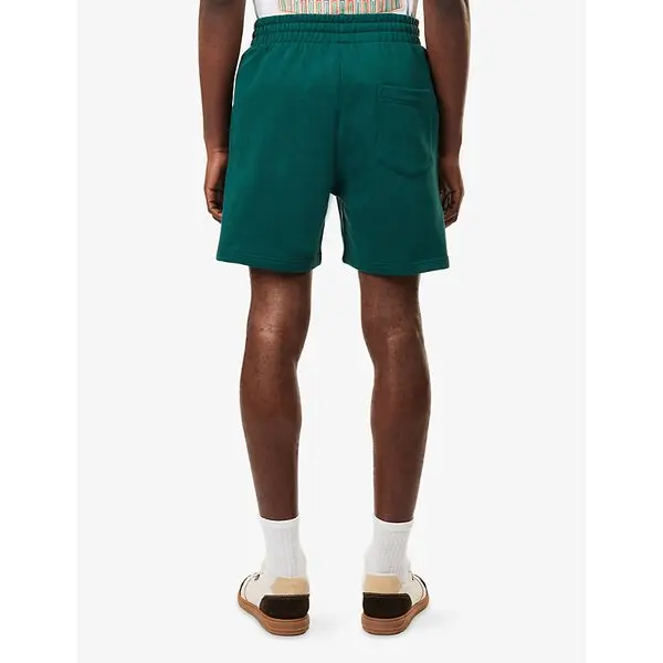 Casablanca Brand-print Classic Cotton Shorts