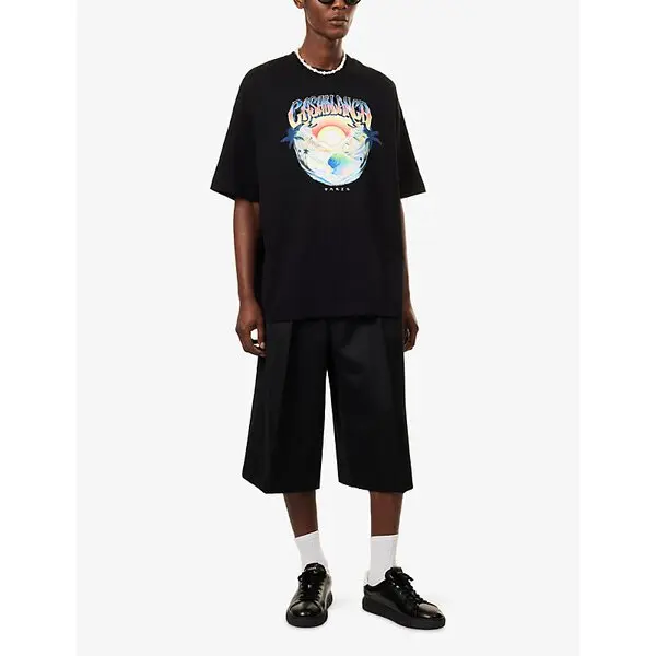 Casablanca Oversized Casa Sunset Cotton T-shirt