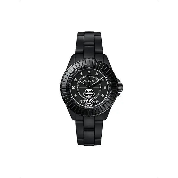 Chanel J12 Coco Game Calibre 12.1 Watch 38mm - Black