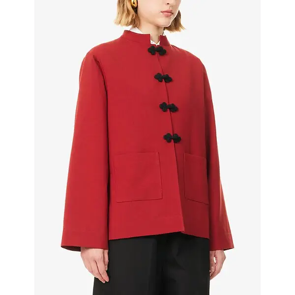 ROHE FRAMES Pankou Knotted Wool Jacket