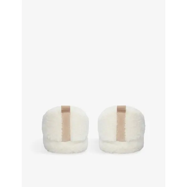 THE WHITE COMPANY Curly Borg Slippers