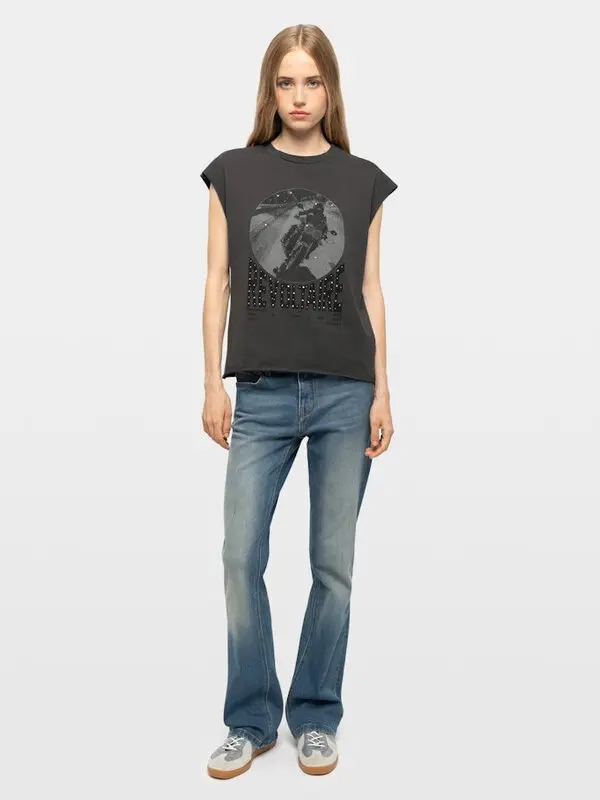 Zadig&Voltaire Cloe Cotton Tank Top