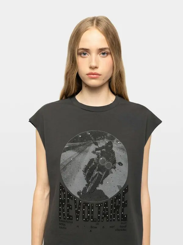 Zadig&Voltaire Cloe Tank Top - Carbone