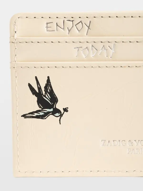 Zadig&Voltaire Zv Pass Tattoo Card Holder