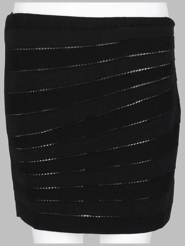 Balmain Knit Mini Skirt