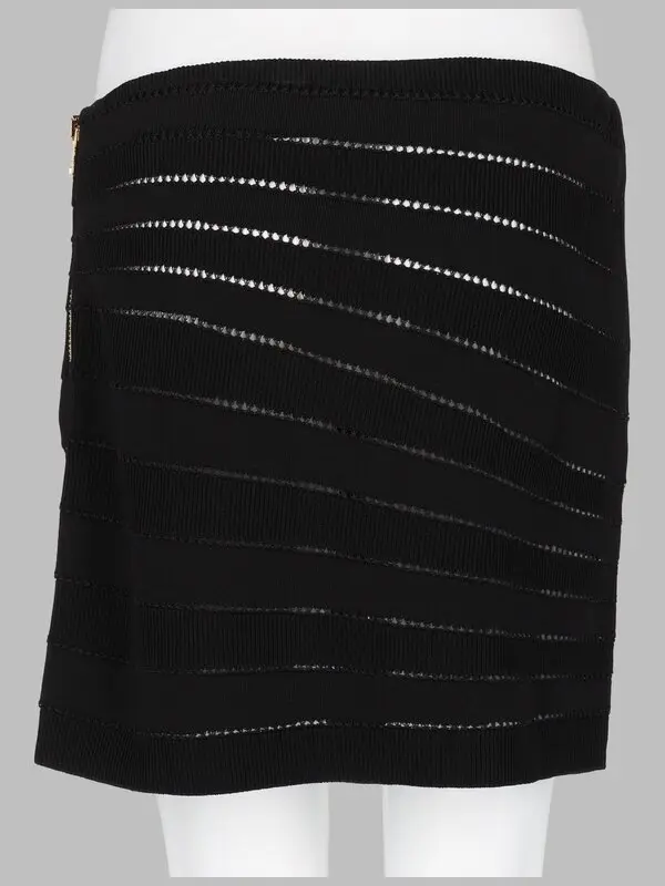 Balmain Knit Mini Skirt