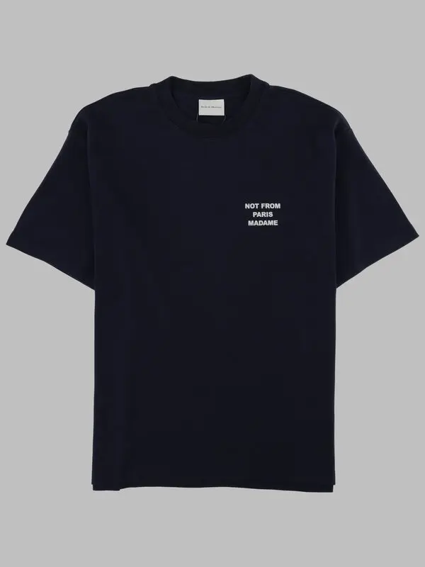 Drole De Monsieur T-shirt "slogan - Blue