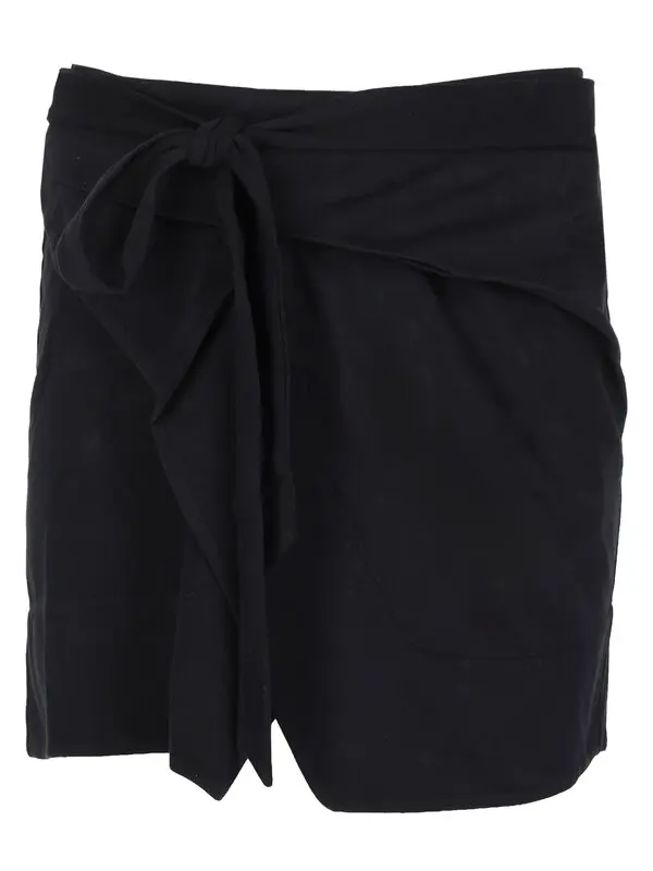 Isabel Marant Étoile Berenice" Wrap Skirt - Black