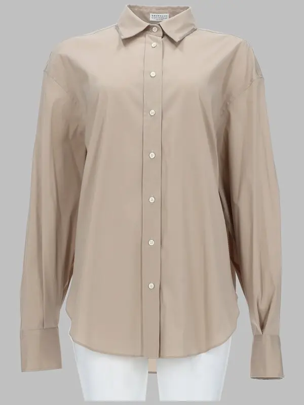 Brunello Cucinelli Monili Detail Shirt