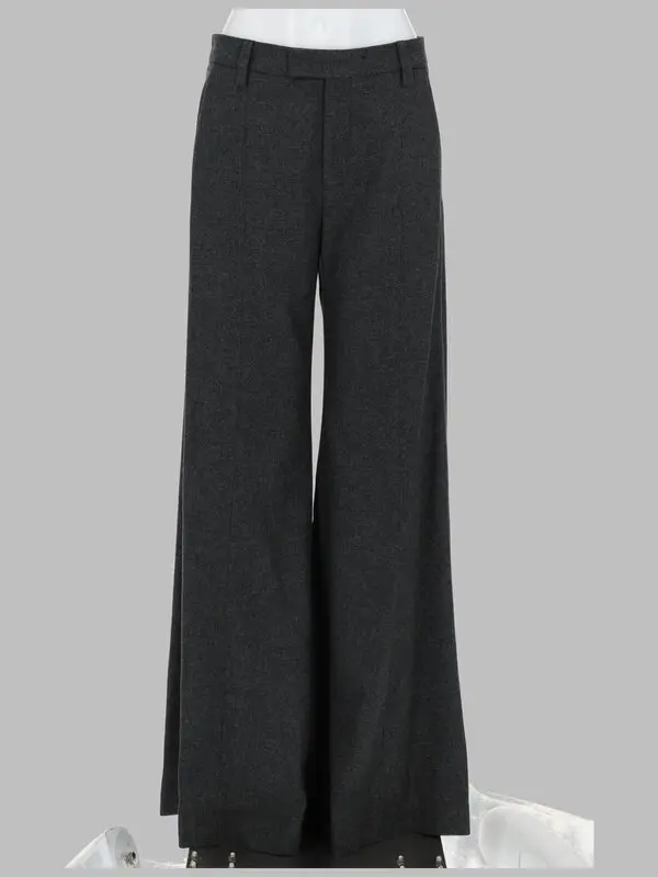 Brunello Cucinelli Pantalone Ampio In Lana E Cashmere