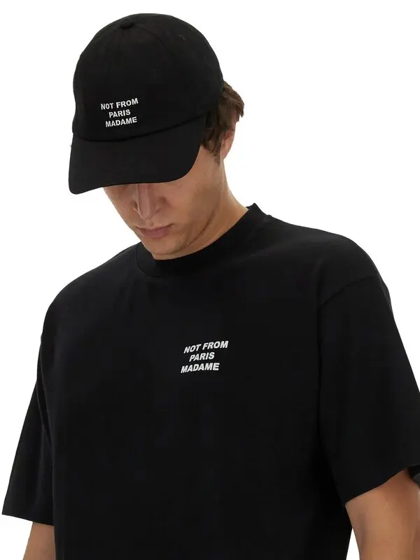 Drole De Monsieur T-shirt "slogan - Black