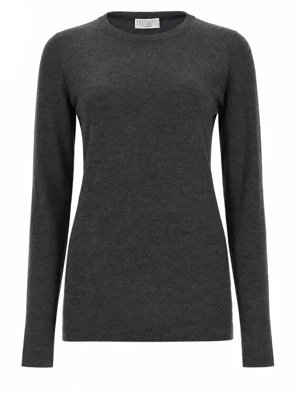 Brunello Cucinelli Maglia Leggera In Cashmere E Seta