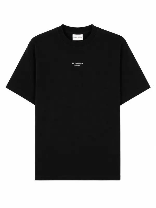 Drole De Monsieur T-shirt "slogan - Black